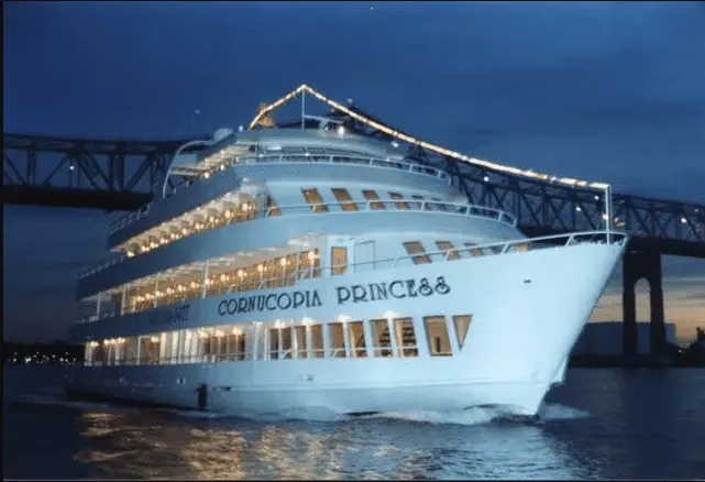 2026 Family Friendly New Year’s Eve Cruise on the Cornucopia Princess Yacht