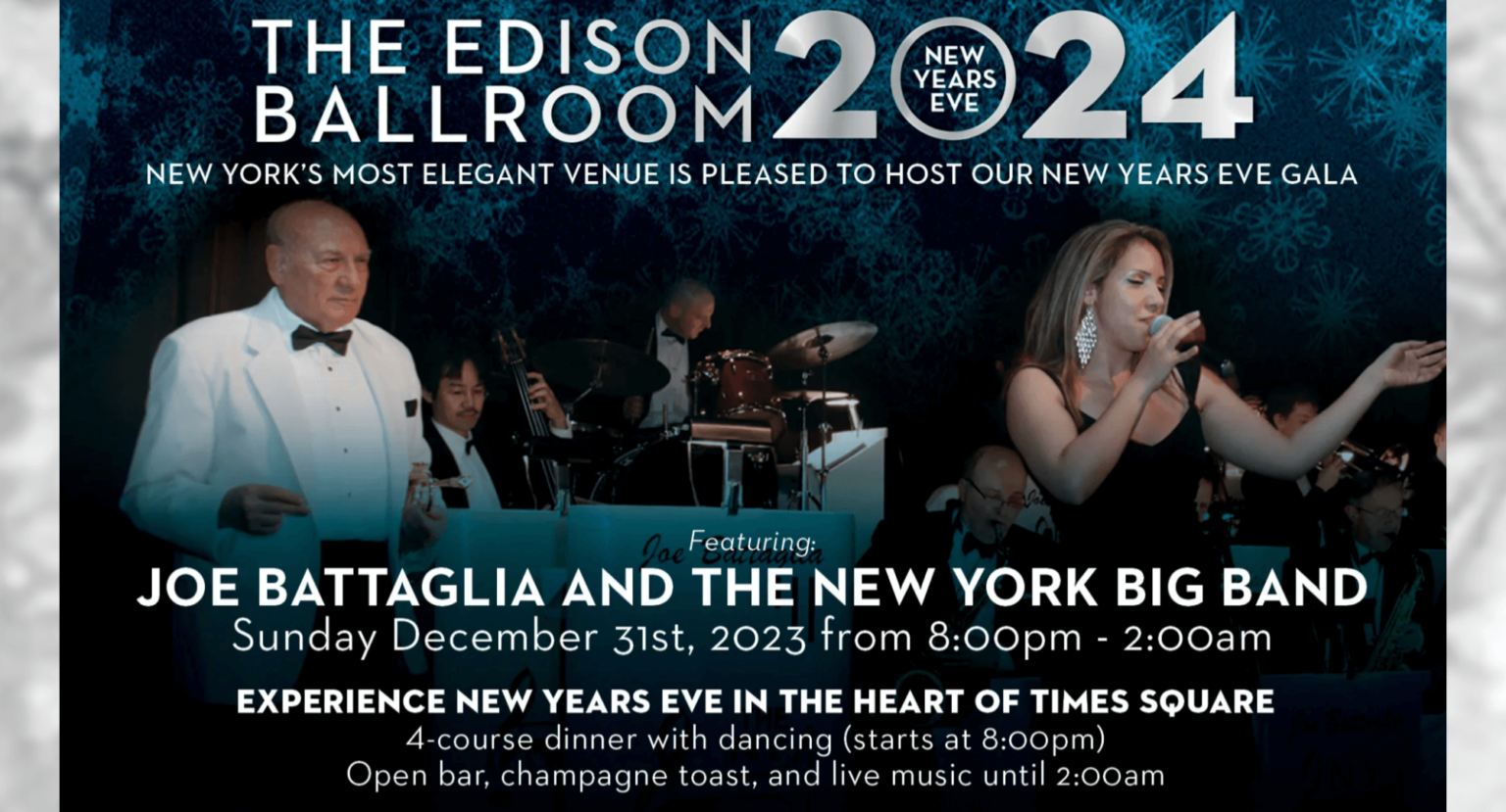 New Year’s Eve at the Edison Ballroom in Times Square